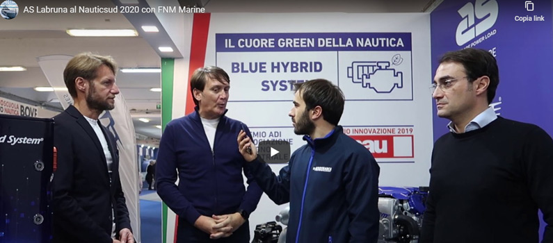 AS Labruna al Nauticsud 2020 con FNM Marine : intervista