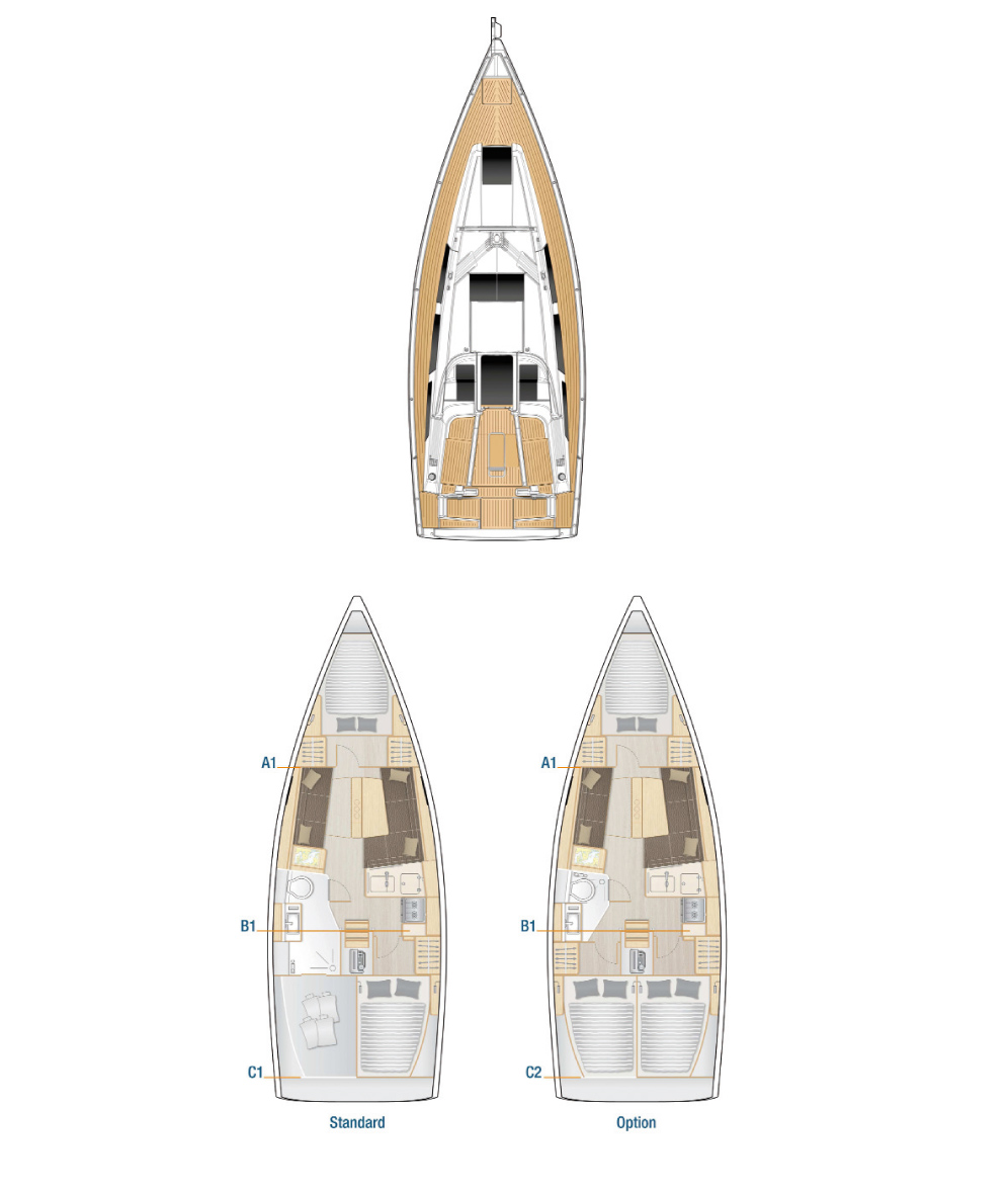 Hanse 348, un comodo cruiser in soli 10 metri di lunghezza