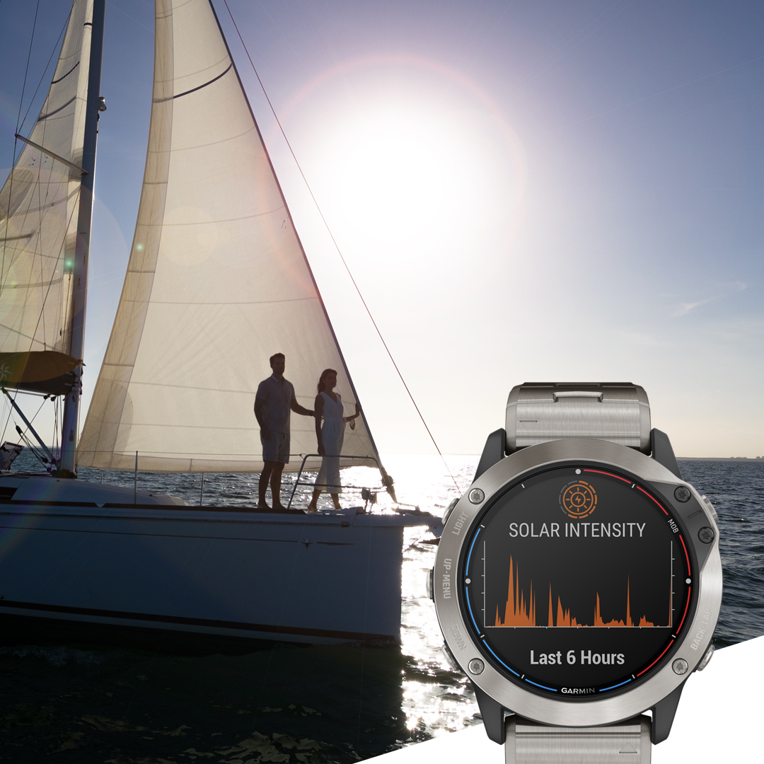 quatix 6x Solar lo smartwatch multisport ideale per il mondo nautico