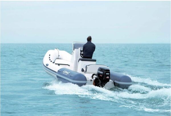 Lomac e Suzuki: Lomac 580 OK, la prova con il motore Suzuki DF40A ARI